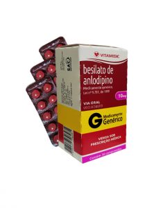 Besilato de anlodipino – 10mg – C.R. Náutica